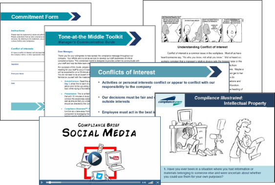 Compliance awareness - sample tools